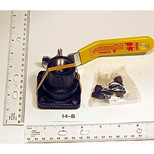 McDonnell & Miller Blow Down Valve-Ball Type, Includes Gasket for 47,247,67,70B 310447