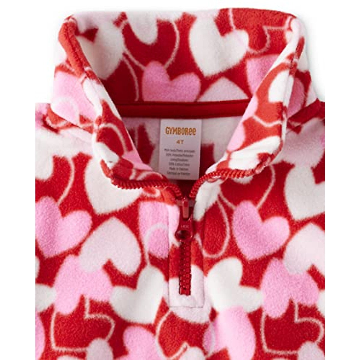 Gymboree Girls' and Toddler Long Sleeve Sweaters, Lots of Hearts, 7