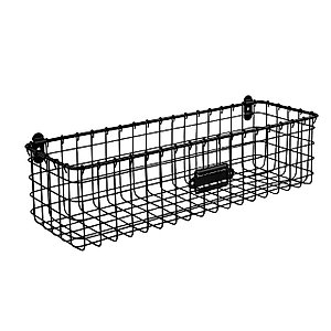 Vintage Living® Living Wall Mount Storage Basket