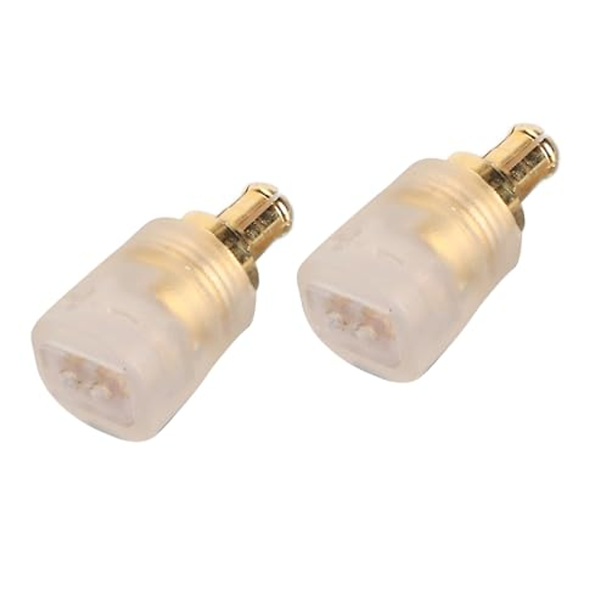 Headphone Cable Connector Adapter A2DC to 0.78mm Lossless Sound Universal Male to Female Lightweight for LS400 for LS200 for CKR100 (Transparent)