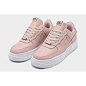 Nike Women's Air Force 1 Pixel Casual Fashion Sneaker Ck6649-001, Particle Beige/Black/White/Particle Beige, 8.5