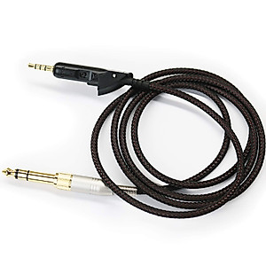NewFantasia Replacement Audio Upgrade Cable Compatible with Bose QuietComfort 15, QC15 Headphones 1.2meters/4feet
