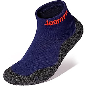 Joomra Mens Barefoot Trail Running Sock Shoes Size 10 Unisex Minimalist Pilates Zero Drop Athletic Hiking Indoor House Slipper for Women Sticky Kayaking Trekking Workout Sneaker Blue