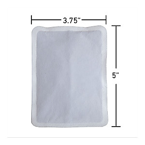 HotHands Body Warmers With Adhesive - Long Lasting Safe Natural Odorless Air Activated Warmers - Up to 12 Hours of Heat - 40 Individual Warmers