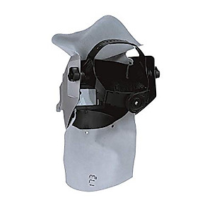 Sellstrom Lightweight, Super Tuff Nylon Shell and Rachet Headgear, Welding Helmet with 4-1/4" x 2" Sel-Snap Lift Front, Tough Thermoplastic Resin, Certified Frustration Free, Silver Coated, S29411