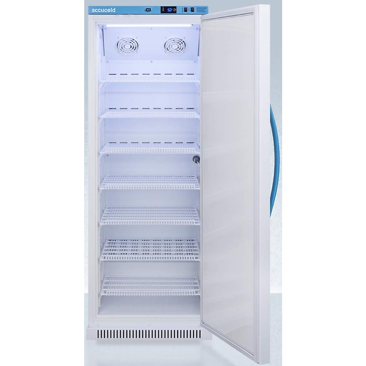 Summit Appliance ARS12PV Pharma-Vac Performance Series 12 Cu.Ft. Uprigth All-refrigerator for Vaccine Storage with Automatic Defrost, Factory-installed Lock, Digital Thermostat, White Cabinet