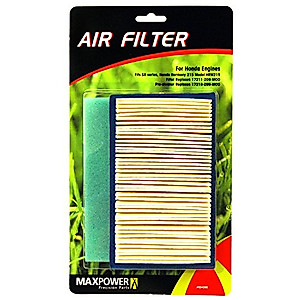 MaxPower 334386 Air Filter with Pre-Filter Replaces Honda 17211-ZG9-M00 (Pre-filter 17218-ZG9-M00), Kohler 1408301S, MTD 751-10298