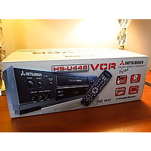 Mitsubishi Hs-u448 Hi-fi VCR 4-head