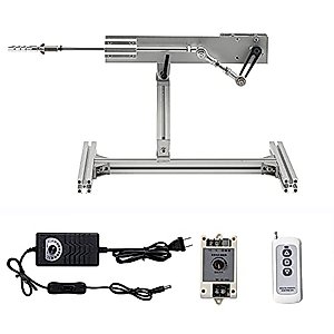 JQDML Reciprocating Cycling Linear Actuator Pushing Force 2-25kg 24V 30-150mm Adjustable Maximum No Load Speed 160rpm JQ-RL-YY16