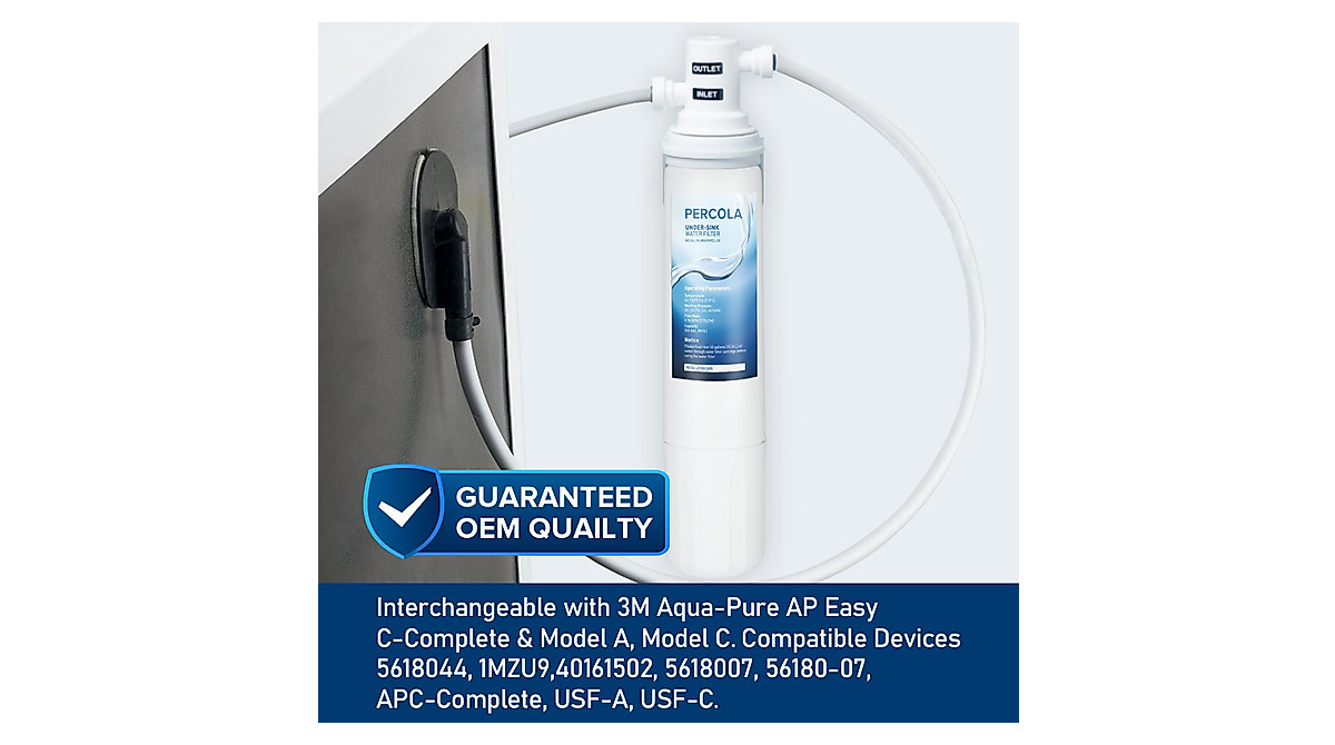 PERCOLA AP Easy C-Complete Under Sink Water Filter