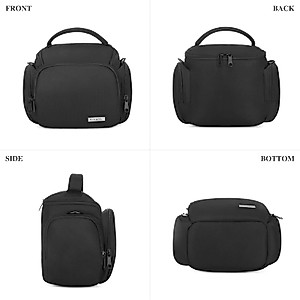 G-raphy Camera Bag Camera Case DSLR SRL Bag Photography Accessories Camera Storage Carrying Case with Removal Straps for Women Men