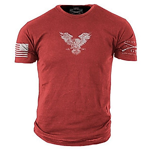 Grunt Style Basic Eagle Red T-Shirt - XLarge