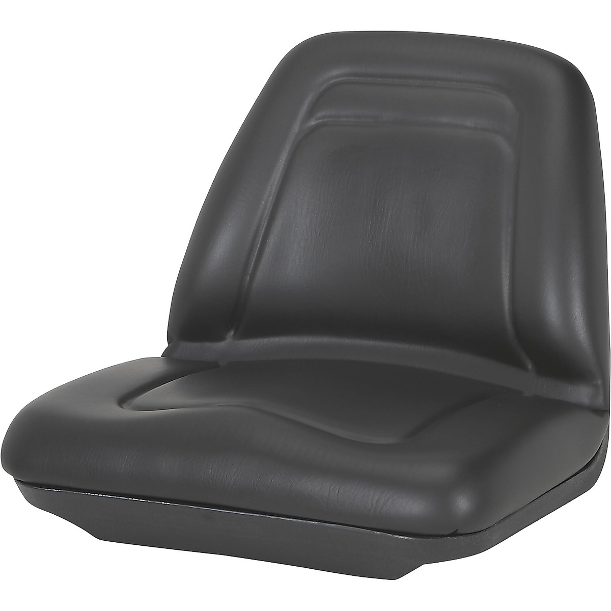 A & I Deluxe Midback Utility Lawn Mower Seat - Black, Model Number TM555BL