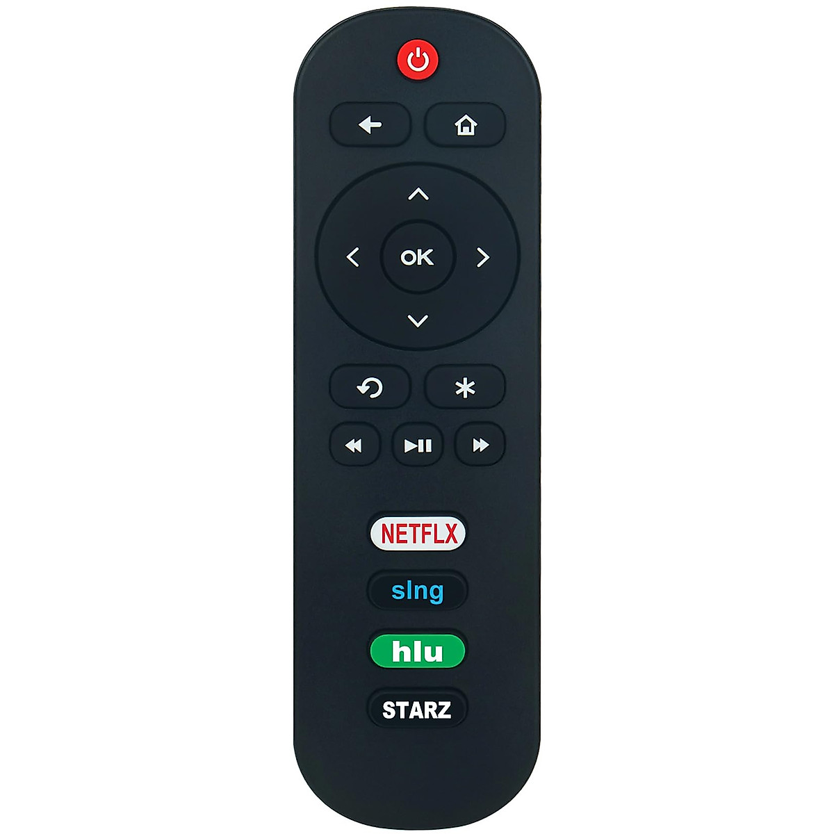 RC280 Replacement Remote fit for TCL Roku TV 32S305 49S405 49S403 43S303 55S403 32S301 50FS3800 32S3750 32S3800 32S4610R 32S3850A 32S3700 43FP110 40FS4610R 43S405 40S305 43S305 55S405 32FS4610R 32S800