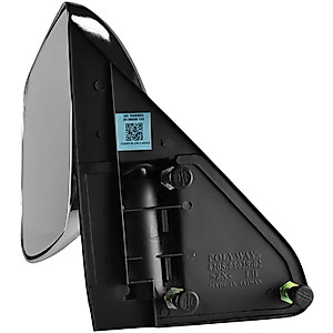 Dependable Direct Driver Side Left Side View Mirror for 1988-2000 C/K 1500 Chevy GMC Truck Suburban Tahoe with Chrome Cover - GM1320106