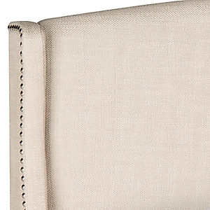 Safavieh Mercer Collection Austin Buckwheat Yellow Winged Linen Headboard (Twin)