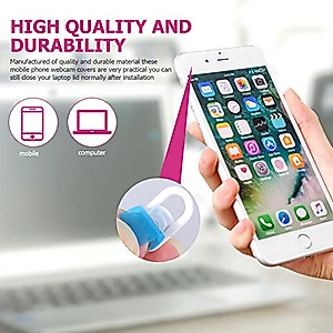 SOLUSTRE Computer Camera Pc Camera 3pcs Crystal Camera Laptop Camera Protector Camera Cover Protector Webcam Cover Slide Cover Slides Webcam Computer Camera Pc Camera