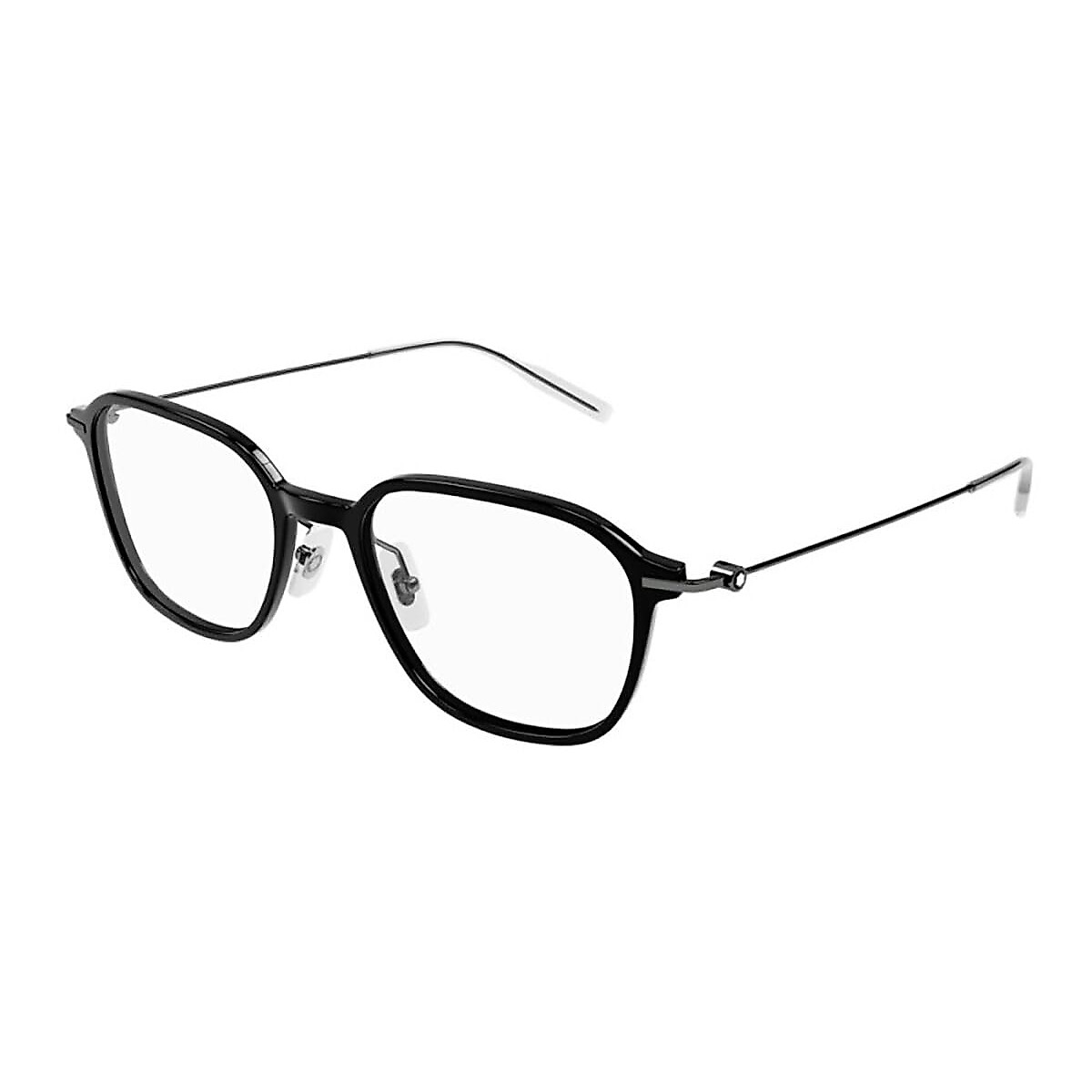 Sunglasses Montblanc MB 0207 O- 001 Black/Transparent Gunmetal