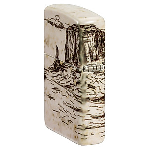 Zippo Wild West Scene Design 540 Color Pocket Lighter