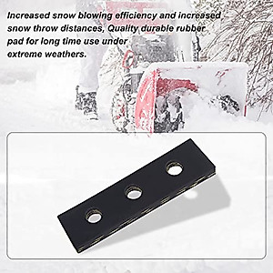 KINTLE 1/4" Universal Snow Blower Impeller Modification Kit for Modifies 2-Stage Machine Snow Blower (1 Pack)