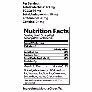 Kenko Matcha Green Tea Powder [USDA Organic] Culinary Grade Matcha Powder for Lattes, Smoothies and Baking [100g Bag = 50 Servings]