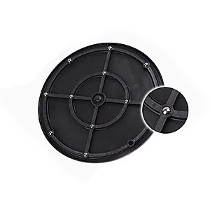 Heavy Duty Rotating Swivel Stand with Steel Ball Bearings - Lazy Susan Spray Paint Turntable for Flat Panel Monitors, Potted Plants,TV's, Sculpture , Speakers (10 inch-2pack)