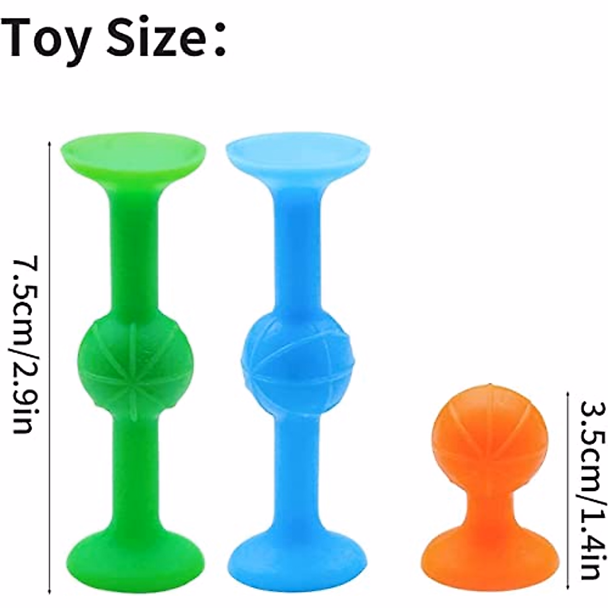 Family Darts Game, Christmas Suction Cup Silicone Darts Game, Stocking Stuffer Gift, Outdoors/Indoors, Camping Game, Kids and Adults Party Game, Fidget Toys, 10 Pieces for 2 Teams, green and blue