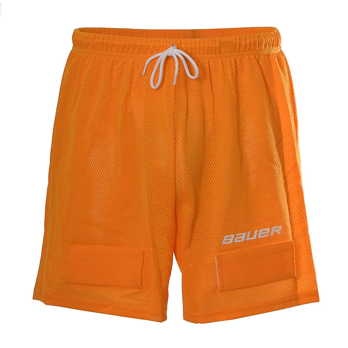 Bauer Core Mesh Jock Shorts, Orange, Men's, X-Large
