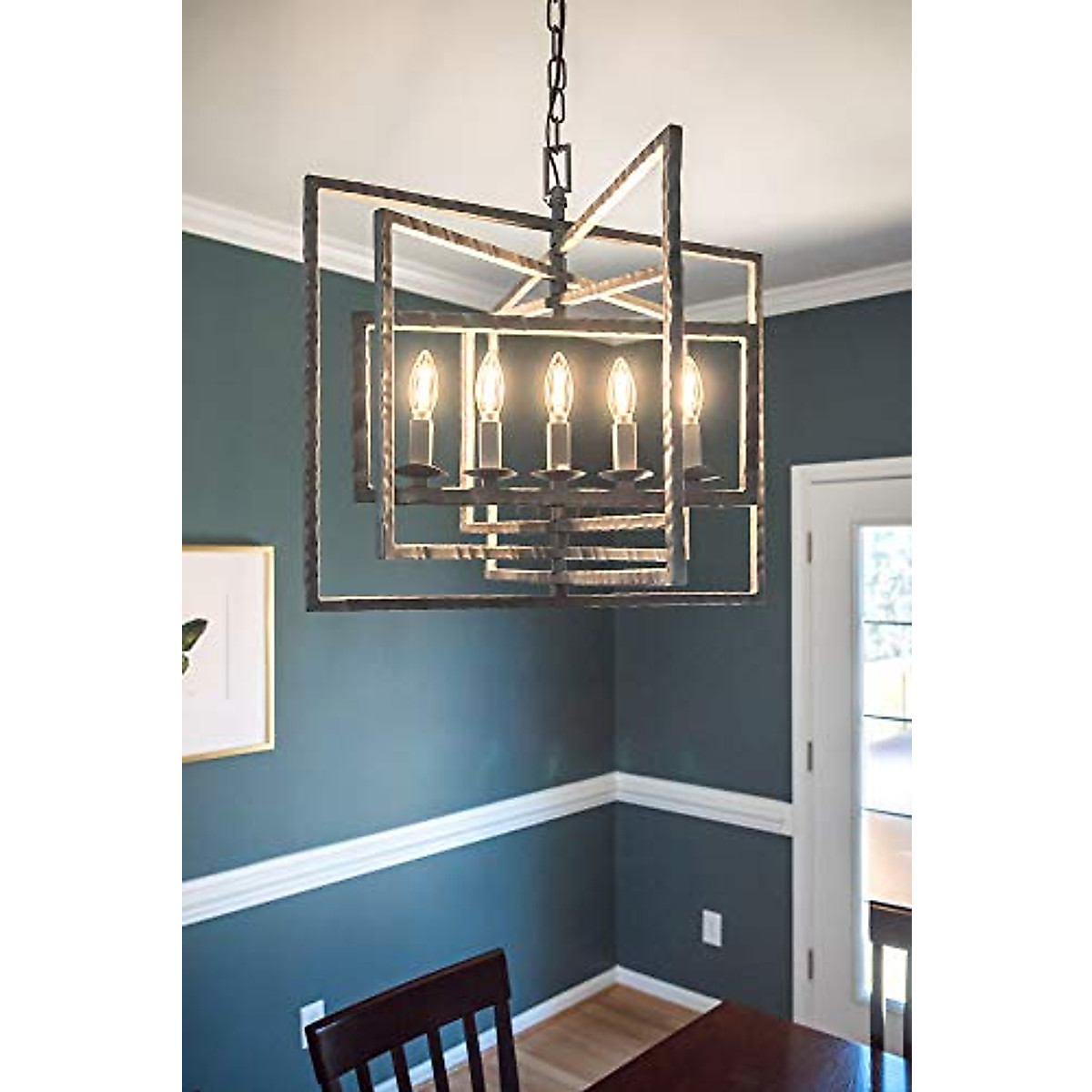 Cree Lighting B11 Clear Glass Filament Candelabra 40W Equivalent LED Bulb, 350 lumens, Dimmable, Soft White 2700K, 15,000 Hour Rated Life, 90+ CRI, Good for Enclosed | 1 Count