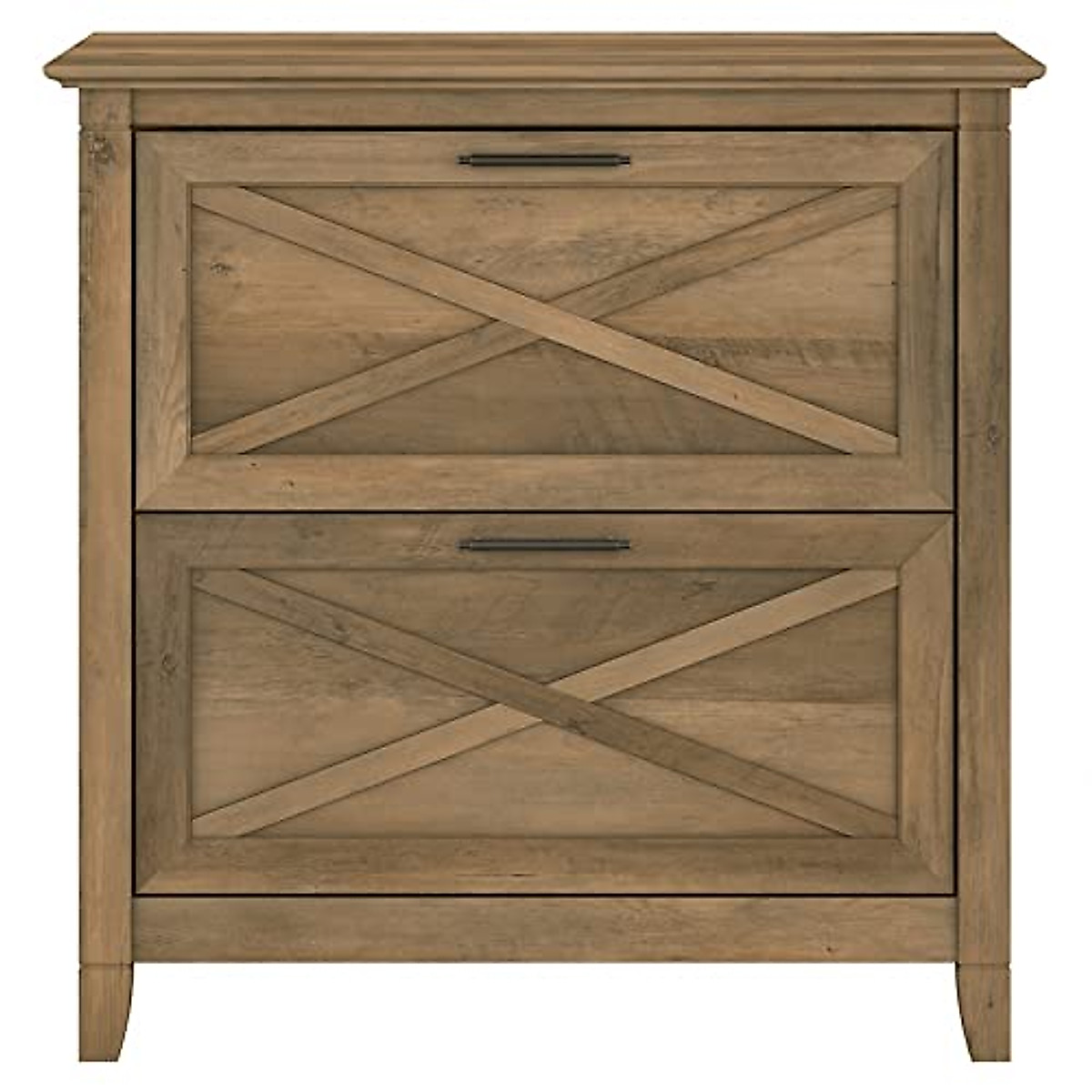 Bush Furniture UrbanPro 2 Drawers Contemporary Wood Lateral File Cabinet in Pine