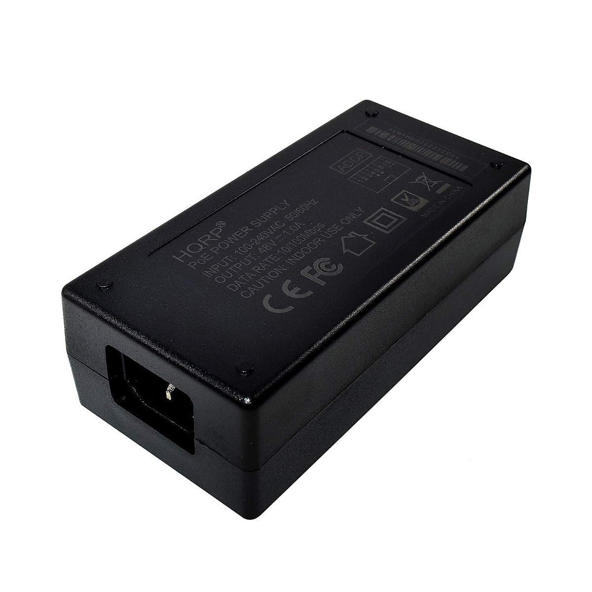 HQRP 48V POE Injector IEEE 802.3AT for Cisco WAP371, WAP4410N, Valet M10 AP Access Point + HQRP Euro Plug Adapter