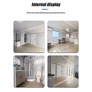 40 Ft 20 Ft Light Steel Prefabricated Expandable Container House Portable Mobile Home