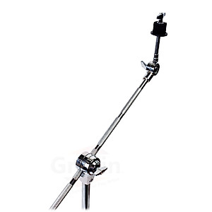 Griffin Cymbal Stand With Boom Arm (Pack of 2) | Drum Percussion Gear Hardware Set with Double Braced Legs | Counterweight Adapter for Mounting Heavy Duty Crash, Ride, Splash Cymbals For Drummers