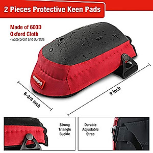 Goldblatt Laminate Wood Flooring Installation Kit with 100 Spacers, Tapping Block, Heavy Duty Pull Bar, White Double-Faced Mallet and Protective Knee Pads