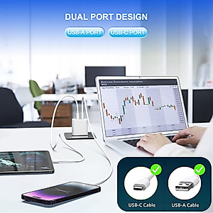 3 Pack i Phone 15 14 13 USB C Charger Block, iGENJUN 20W Dual Port QC + PD 3.0 Power Adapter Wall Charger, Double Fast Plug Charging Brick for i Phone 15/15 Pro/14/13/12/X, Samsung Galaxy - White