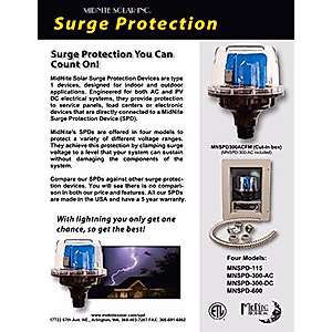 MidNite Solar MNSPD-300-DC Surge Protection Device 300VDC