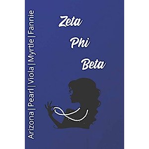 Zeta Phi Beta: Blank pages for Journaling Soror | Zeta Finer Women Notebook | Founders day Gift for Soror, Sister, or friend