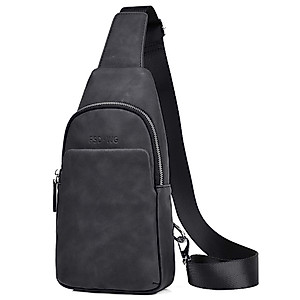 FSD.WG sling Backpack for Men Chest Bag Crossbody Shoulder Bags Travel Bag Purse for Men with Water Resistant
