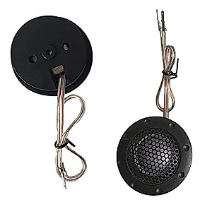 CYDZSW 1 Inch Car Audio Tweeters,Door Stereo Speakers,Truck Super Tweeter Pair Set 180W(DDT-S30)