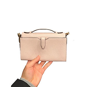 Michael Kors Jet Set Travel Snap Closure Multifunction Phone Case/Holder Crossbody Bag (Powder Blush)