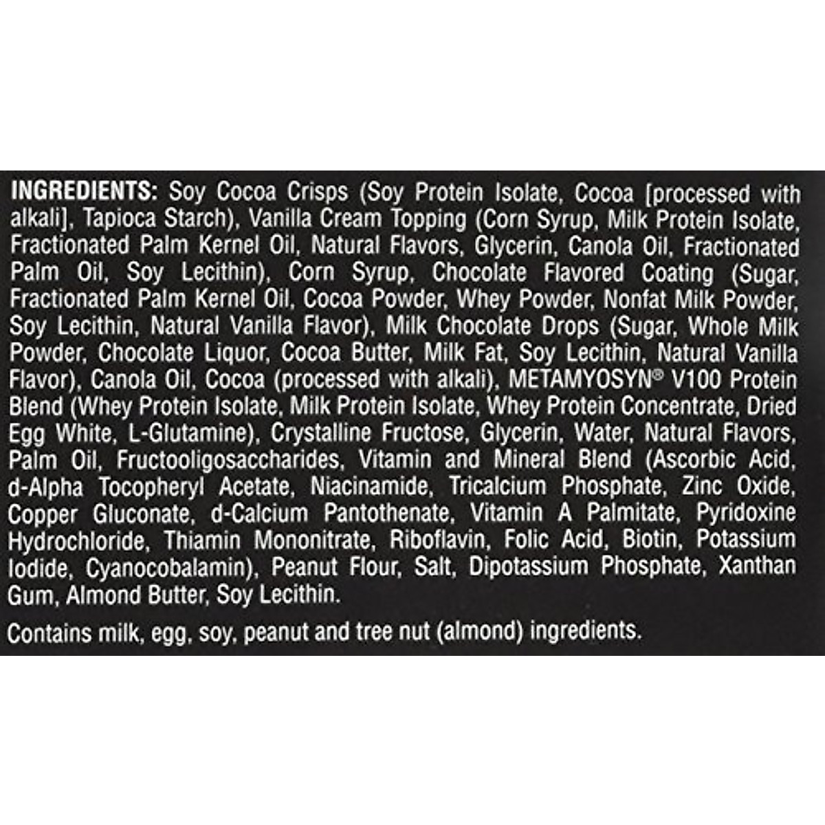 MET-Rx Big 100 Protein Bar, Meal Replacement Bar, 32G Protein, Super Cookie Crunch, 9 Bars (Pack of 1)