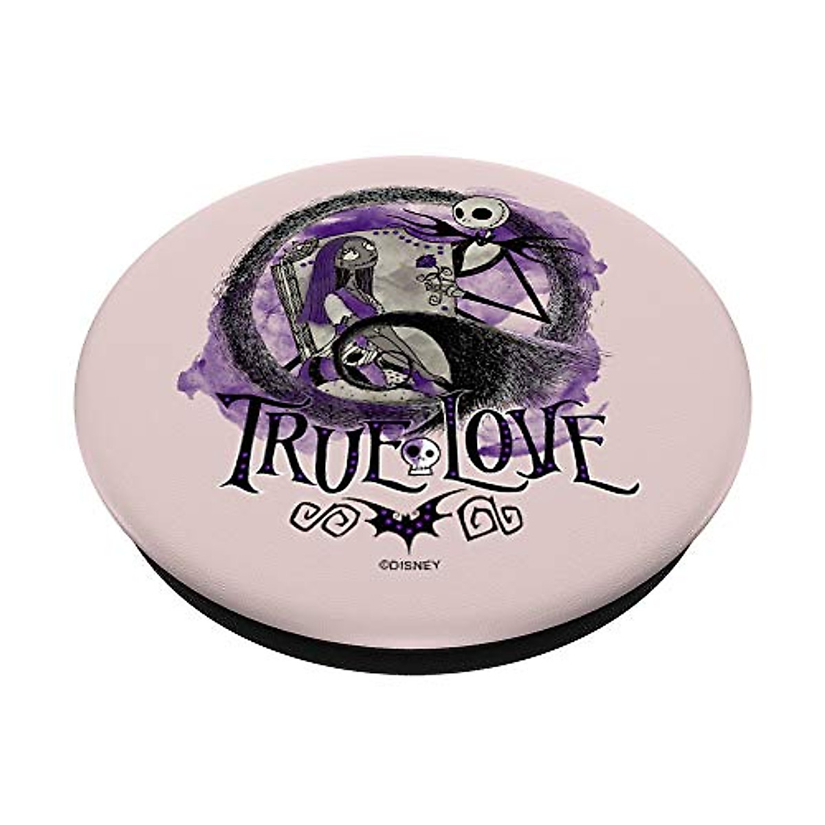 Disney Nightmare Before Christmas Valentines Jack True Love PopSockets Swappable PopGrip
