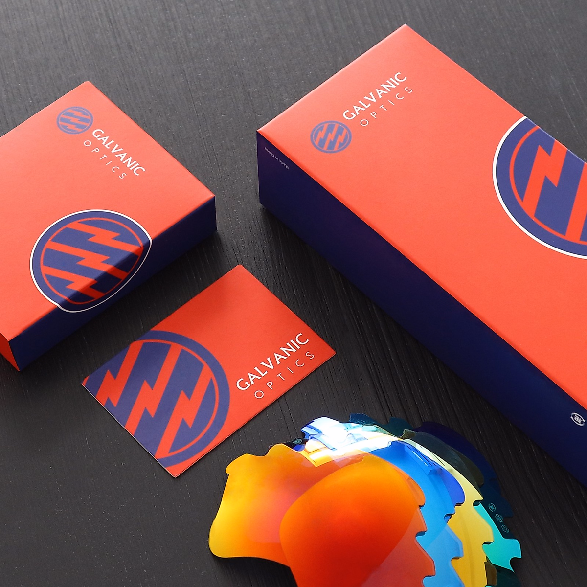 Galvanic Replacement Lenses for BOSE Tempo Sunglasses - Chrome + Black Polarized - Combo Pack