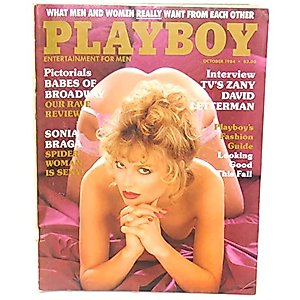 Anticuria October 1984 Playboy Magazine Mens Adult Publication Back Issue