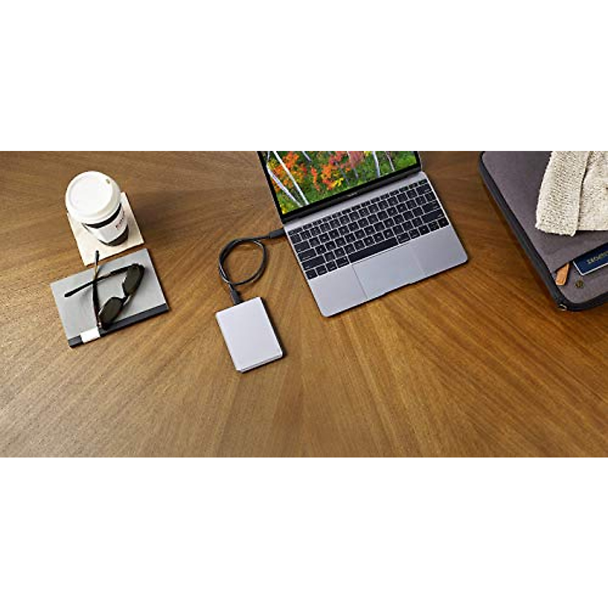 LaCie Mobile Drive 2TB External Hard Drive HDD – Space Gray USB-C USB 3.0, for Mac and PC Computer Desktop Workstation Laptop (STHG2000402) (Renewed)