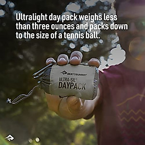 Sea to Summit Ultra-Sil Ultralight Day Pack, 20-Liter, Atoll Blue