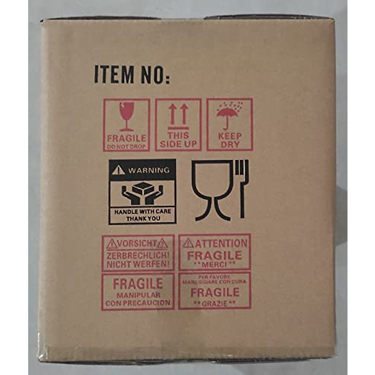 MALACASA Plates and Bowls Sets, 24-Piece Porcelain Dinnerware Sets for 6, Marble Grey Dish Set, Square Dinnerware Set with Dinner Plates and Bowls, Series IVY