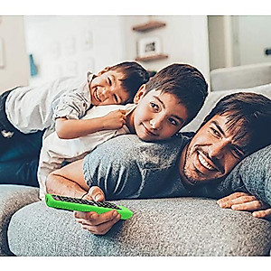 Silicone Protective Case for LG AKB75095307 AKB75375604 AKB74915305 Remote Control, Shockproof Anti-Lost Remote Cover Holder Skin Sleeve Protector for LG Smart TV Remote (Glow Green)