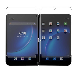 Puccy 4 Pack Screen Protector Film, compatible with Microsoft Surface Duo 2 TPU Guard （ Not Tempered Glass Protectors）