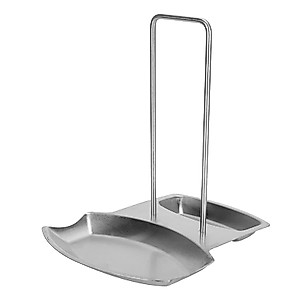 Lid Organizer Pot Lid Thick 304 Stainless Steel Pot Lid Spoon Frame Stand Lid Storage Rack Pot Lid Holder Pot Lid Frame Stand Kitchen Supplies